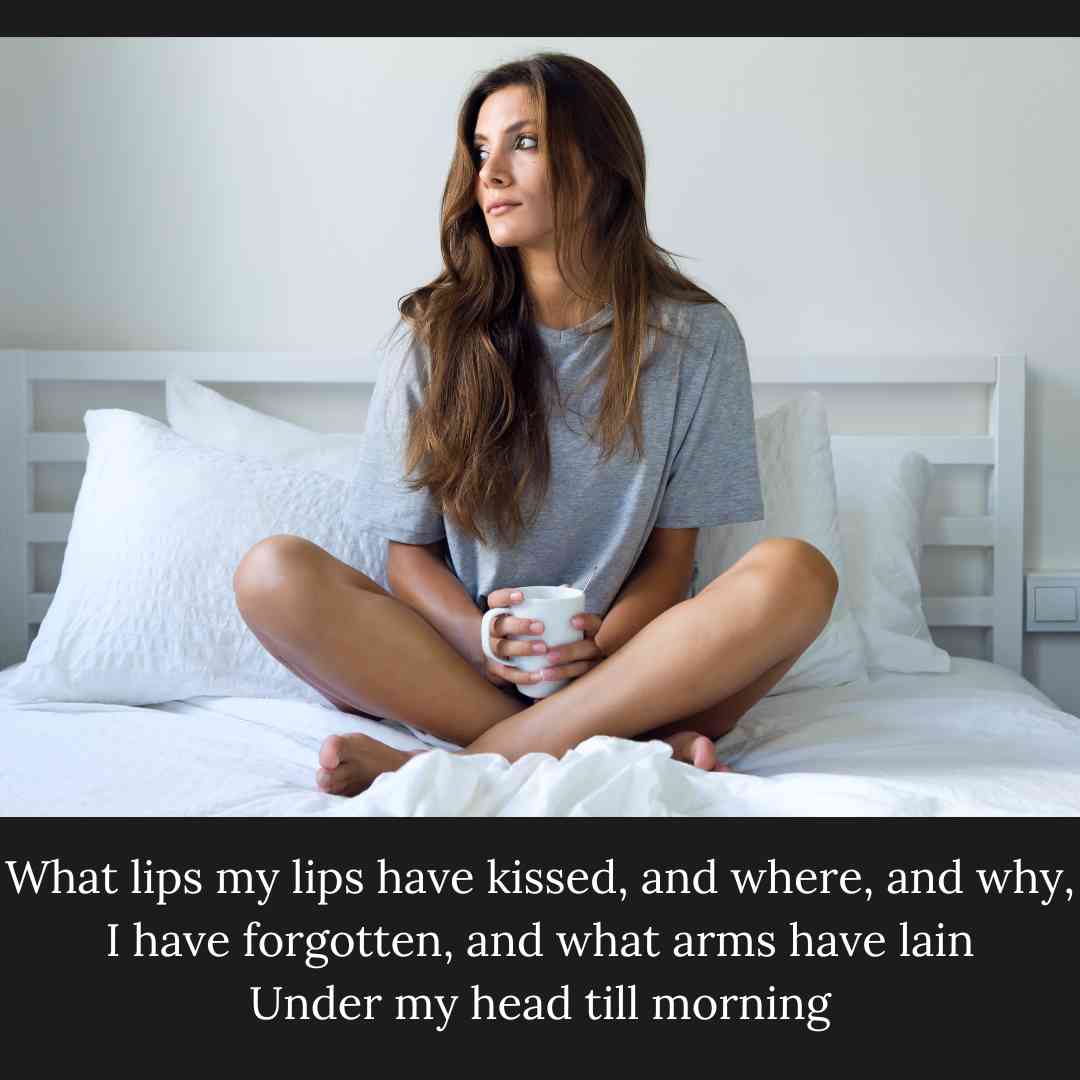 What lips my lips have kissed, and where, and why - ThinkLit
