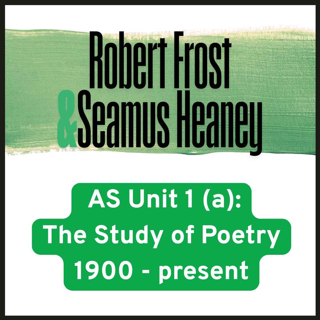 Frost/Heaney Poetry Anthology - ThinkLit